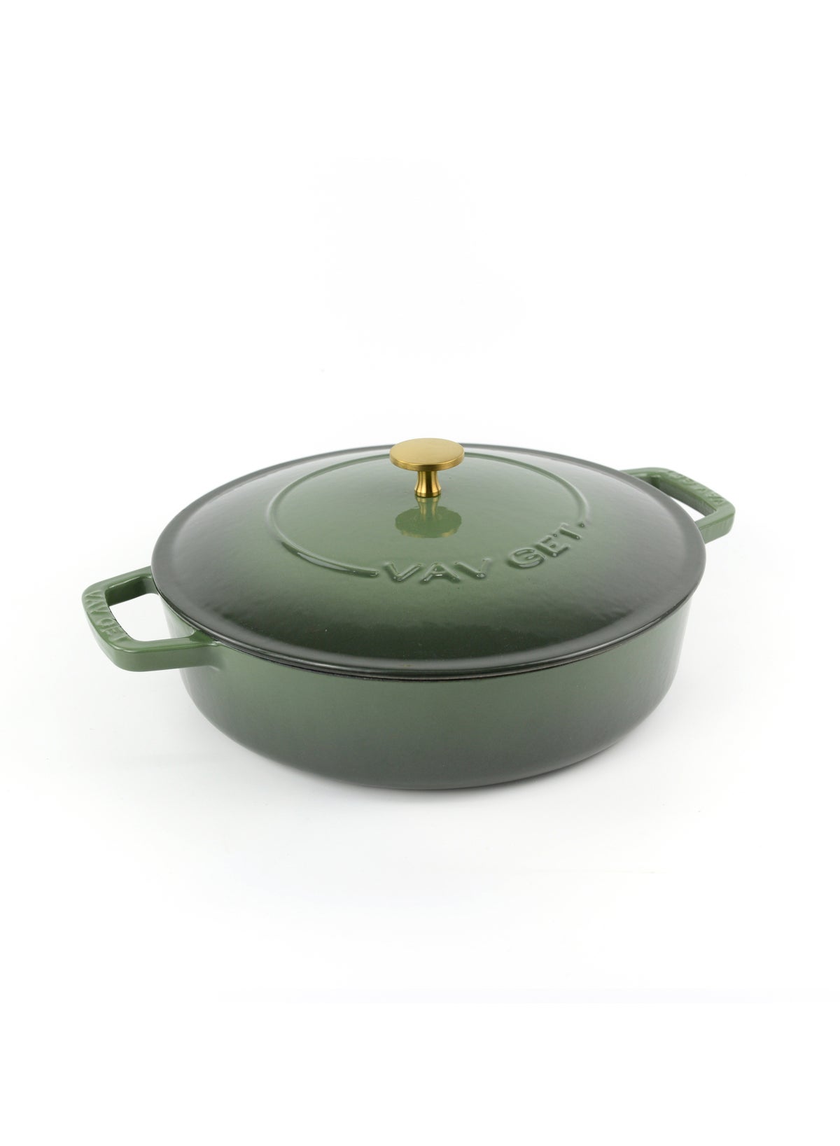 VAV Healthy and Safe, Non-Stick Cookware, Enameled Cast Iron Dutch Oven ...