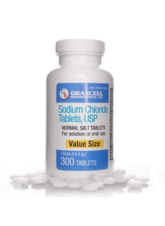 Graxcell Sodium Chloride Tablets 1 Gm ; 300 Count ; Normal Salt Tablets ...