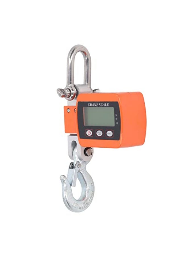 Generic Digital Hanging Hook Scale, 1100 lb (500 kg) Electronic Lever ...