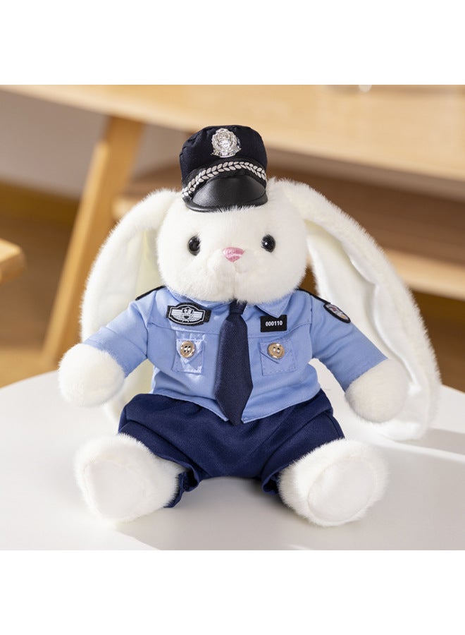 Generic Police Rabbit Doll Traffic Police Fire Police Uniform Series ...