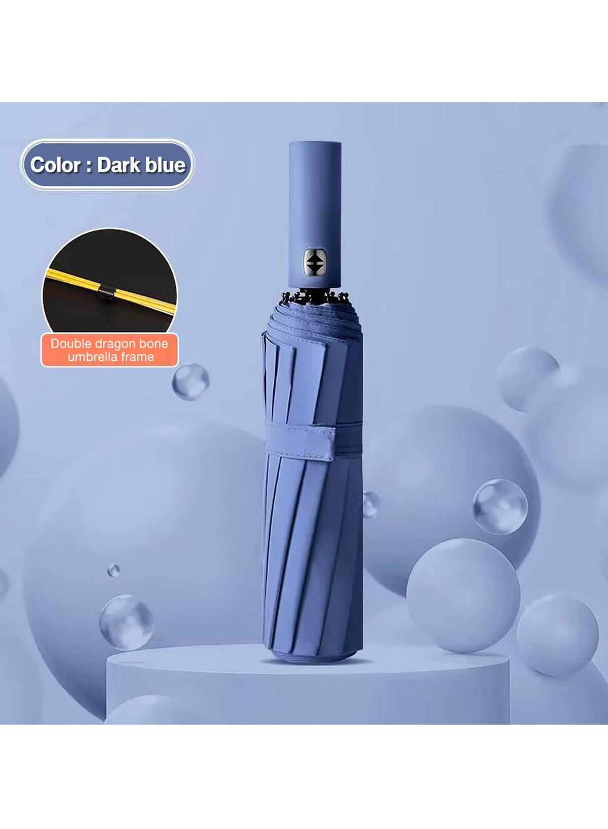 Generic Umbrella for Protection from Rain and Sun Blue | Best Price KSA ...