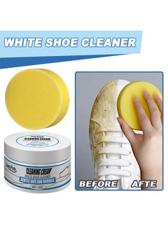 JUE-FISH White Shoe Cleaner, Shoe Cleaner, Re-Color and Polish Smooth ...