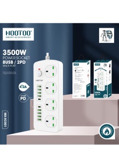 HooToo POWER SOCKET MX-EC001 with four triple ports and multi-ports 8 ...