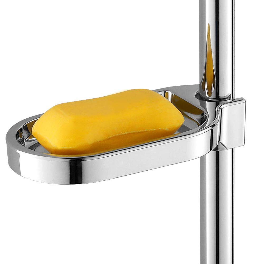 Ejoyous Ejoyous Soap Dish for Shower Rail Clip On Soap Case for Shower ...