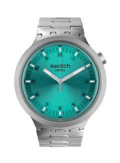 Swatch Unisex Watch Stainless Steel Quartz AQUA SHIMMER | Best Price ...
