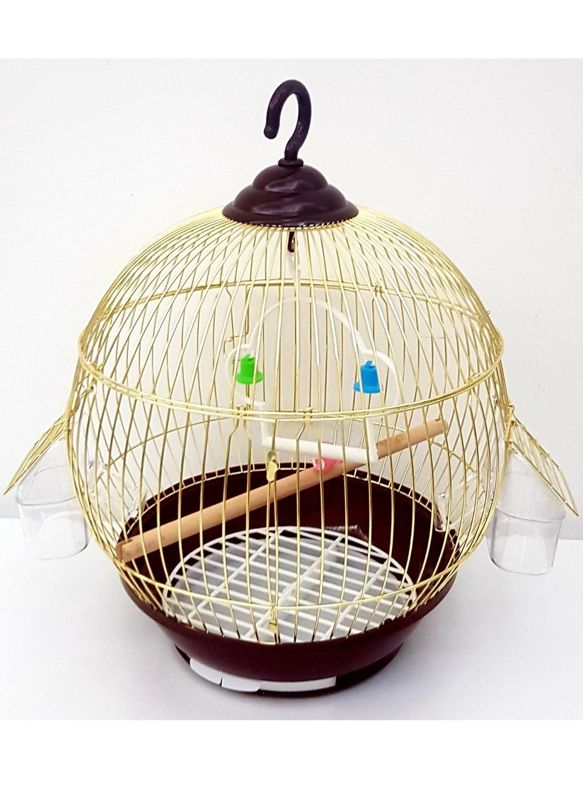 Generic small Bird Cage Metal Birdcage(check sizes) with Food Container ...