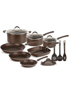 EDENBERG EDENBERG 20-Piece Cookware &Bakeware Set | Bakeware with Lid ...