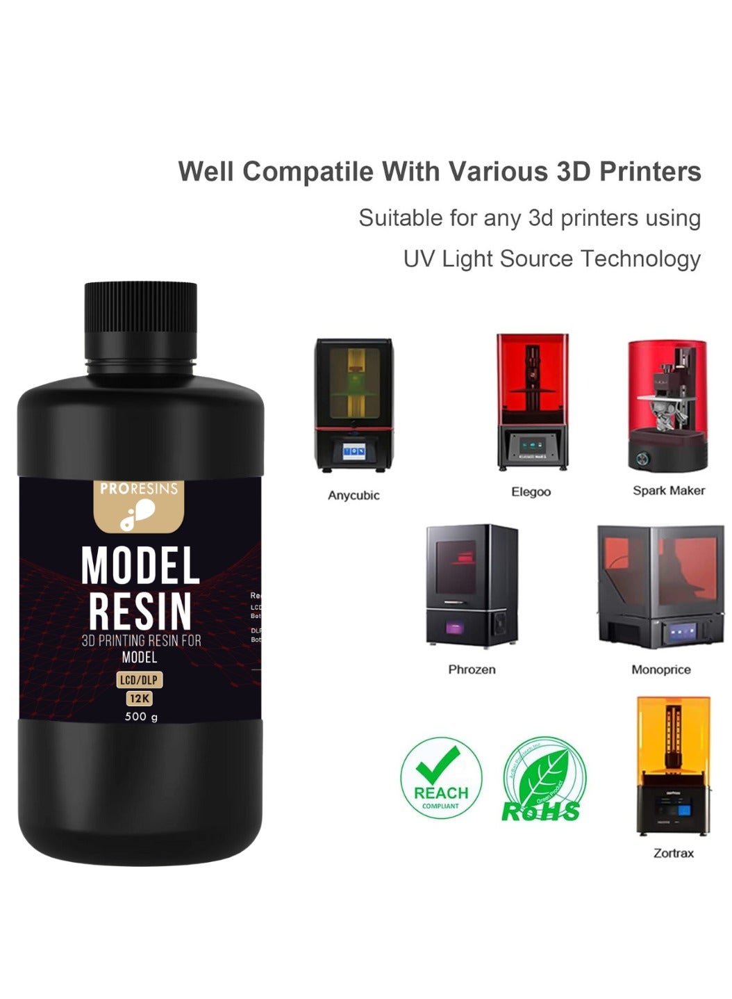 تسوق ماركة غير محددة وProResin 12K Standard Resin – ريزين عالي الدقة ...