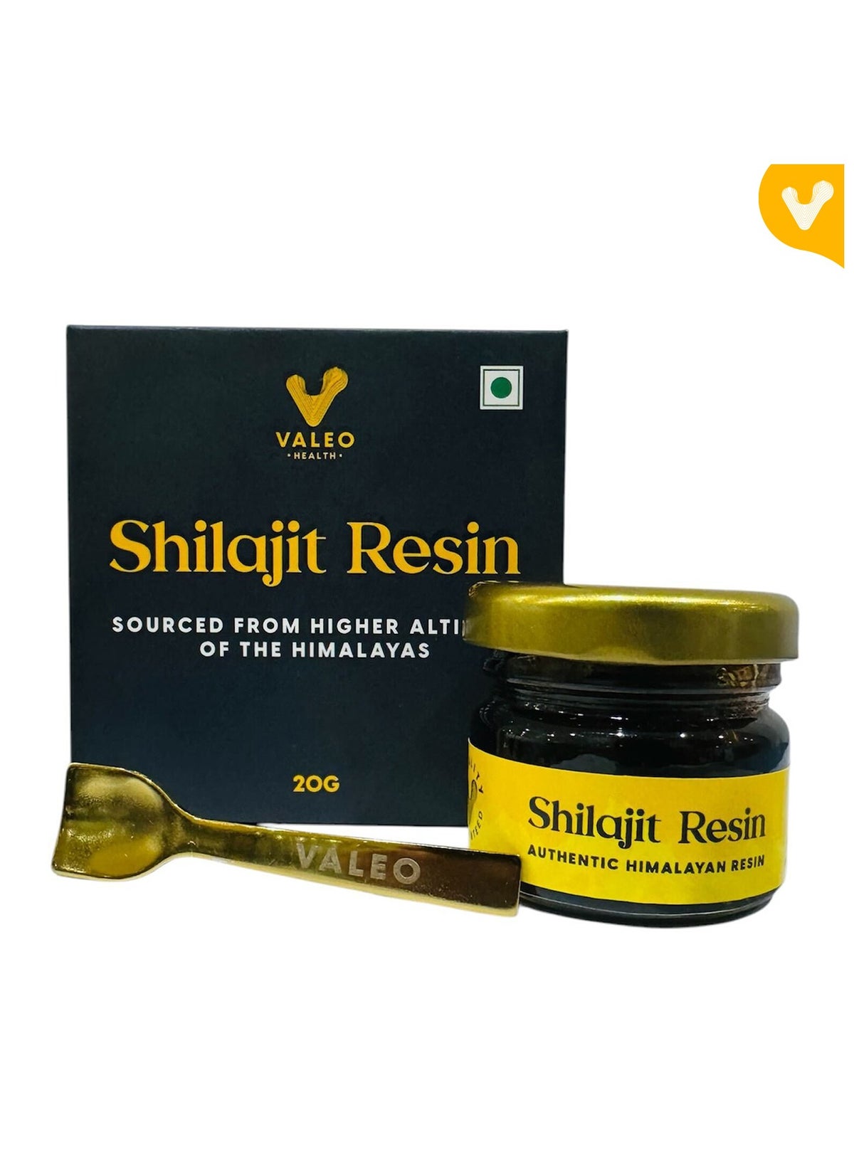VALEO Himalayan Shilajit Resin 20 G | Best Price UAE | Dubai, Abu Dhabi