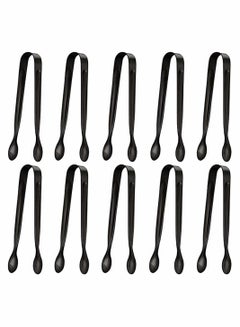 Excefore 10-Piece Stainless Steel Food Tongs, Rock Candy Tongs Small ...