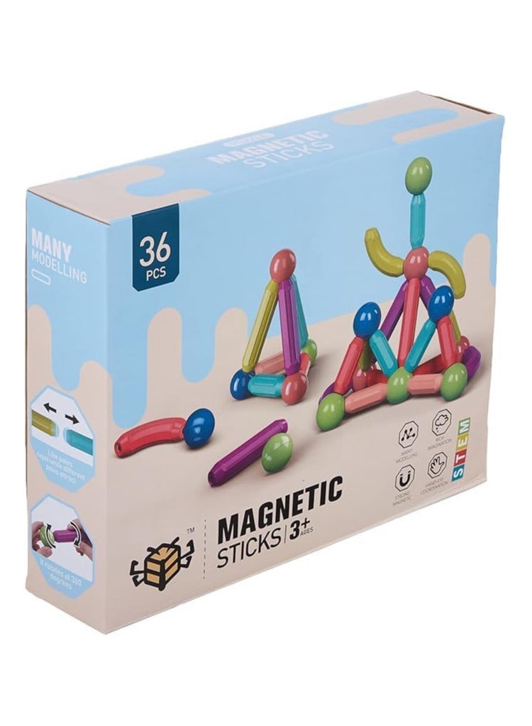 Generic Magnetic Stick, Magnetic Balls and Rods Set, Building Blocks ...