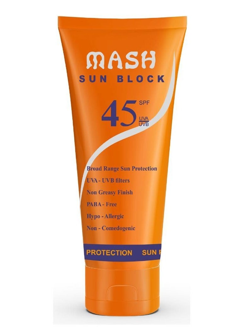 Mash Premiere Mash Sun Mash Sun Protection Lotion SPF 45 - 60 ml | Best ...
