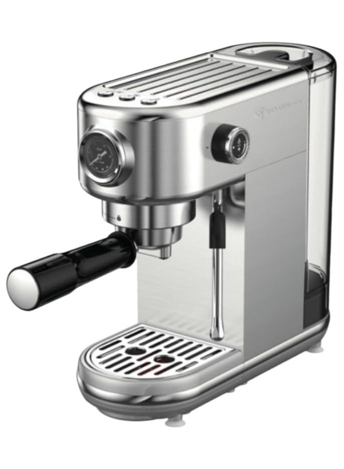 Mebashi MEBASHI Espresso Coffee Machine - 1.3L, Stainless Steel, PID ...
