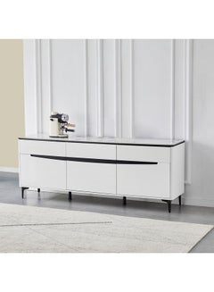 Home Box Brendon 2 Meter Large Sintered Stone Top Sideboard With 3 ...