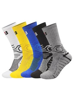 Generic Mens Athletic Socks,Elite Basketball Socks-Performance Thick ...
