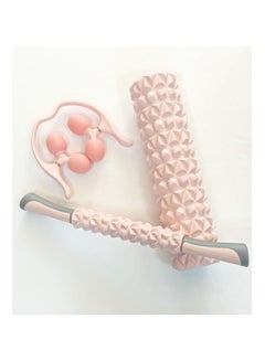 YOGA set of three yoga rollers massage roller and neck arms legs ...