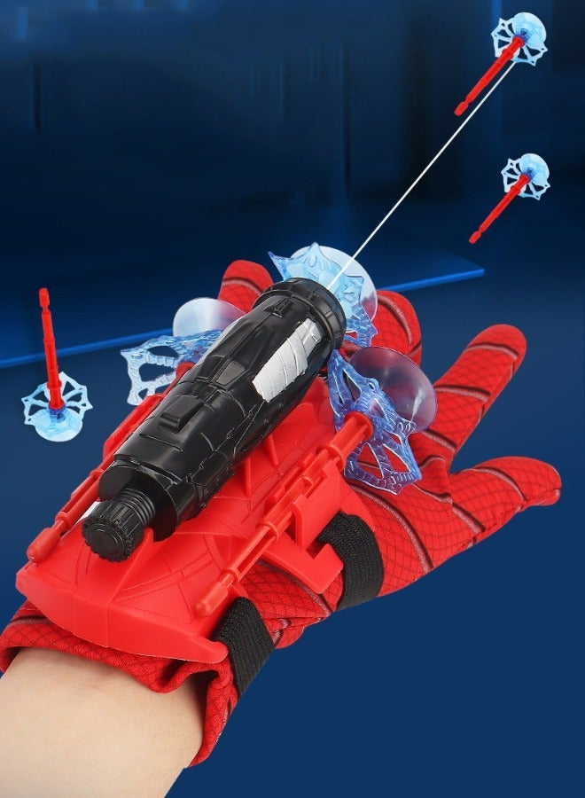 xppier Superhero Launcher Gloves for Spiderman, Hero Launcher Wrist Toy ...