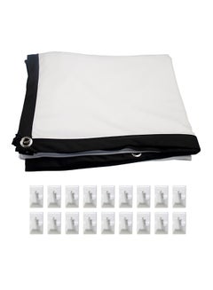 Generic 150 Inch Projector Screen 16:9 HD 4K Foldable Portable Double ...