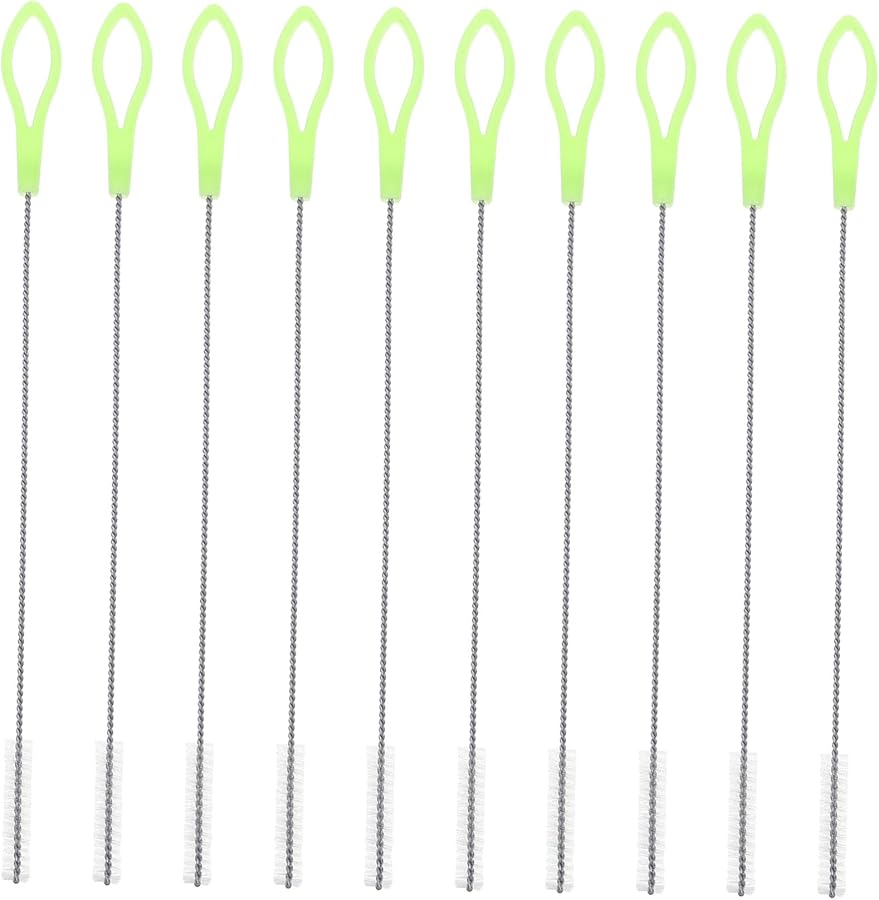 Generic 20Pcs Reusable Straw Cleaning Brushes Nylon Tube Cleaner For ...