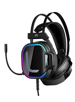 Generic Surround Sound Gaming Headphones with Fully Directional Mic, Comfortable Leather-Padded ...