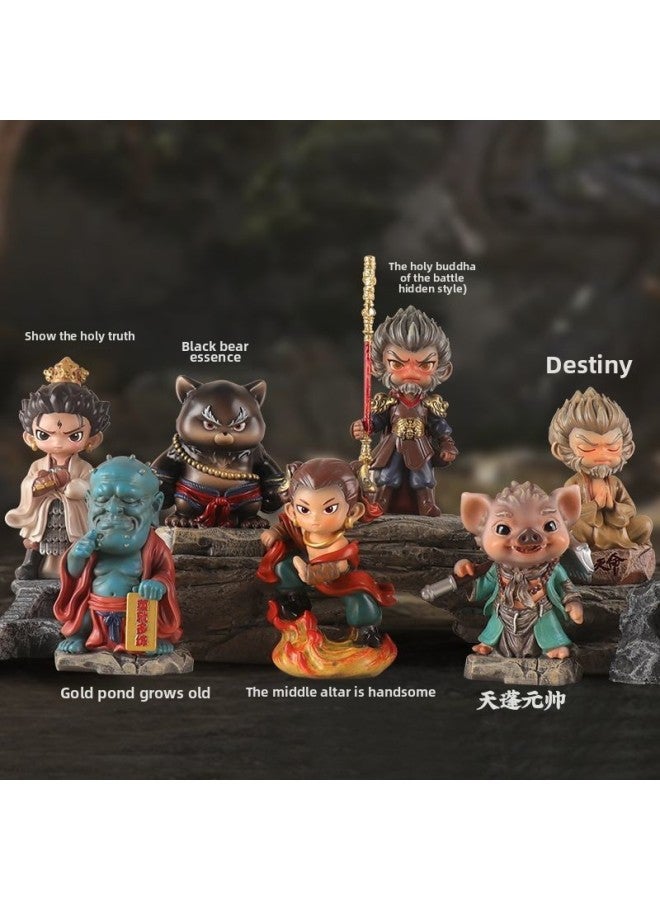 Generic Black Myth Wukong Blind Box Hand-held Game Great Sage Golden ...