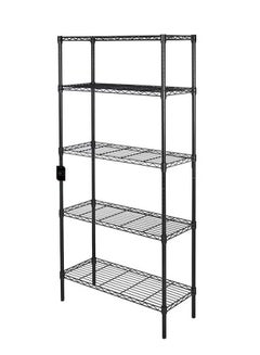 Generic 5-layer storage rack, kitchen storage rack, adjustable storage ...