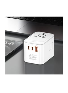 LDNIO Z6 - 65W Universal Travel Adapter International Plug Adapter With ...