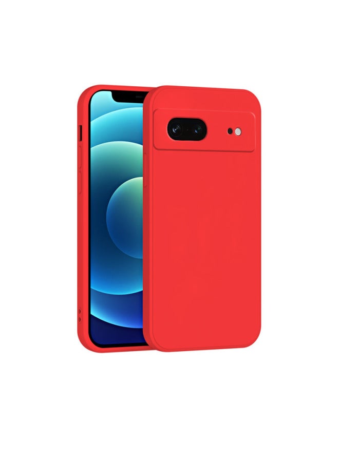 Generic 7a Straight Edge Silicone Pixel 7 Phone Case Full Cover Pixel3 ...