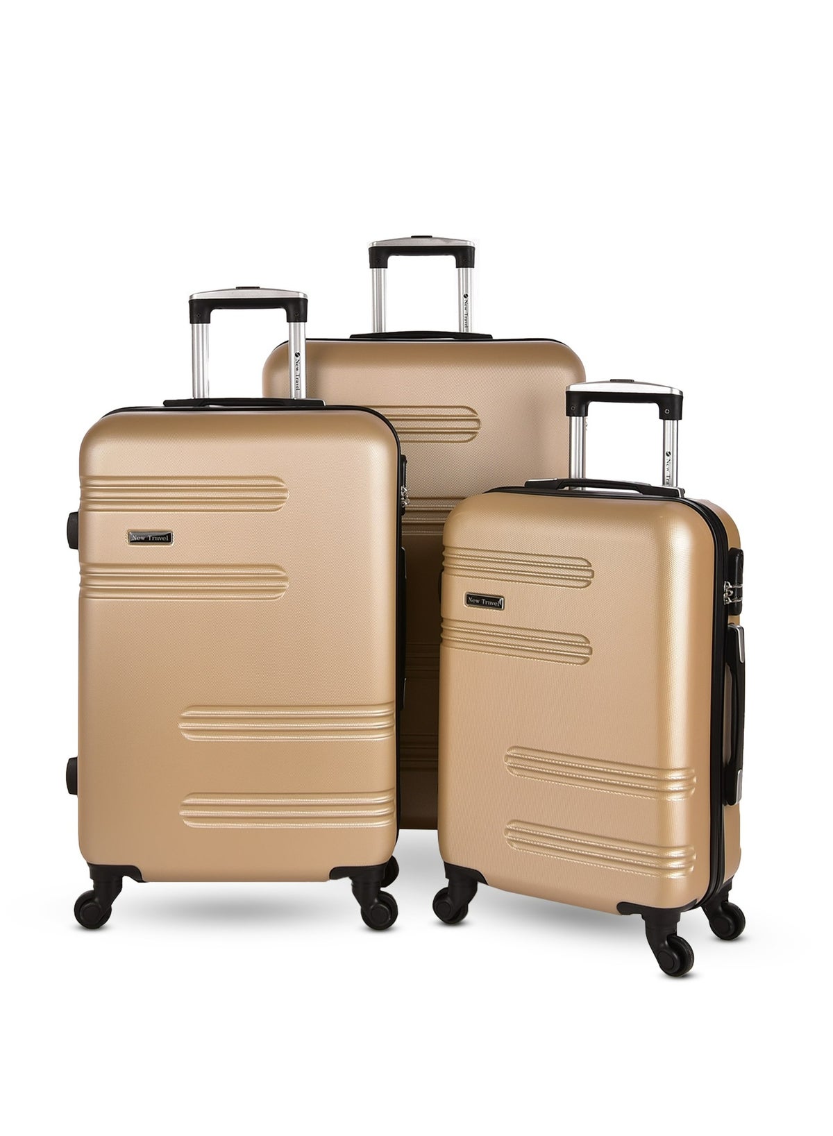 NEW TRAVEL New Travel ABS Trolley 3Pc Set 28/24/20 | Best Price KSA ...