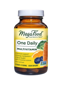 MegaFood One Daily Multivitamin - Multivitamin for Women and Men - with ...