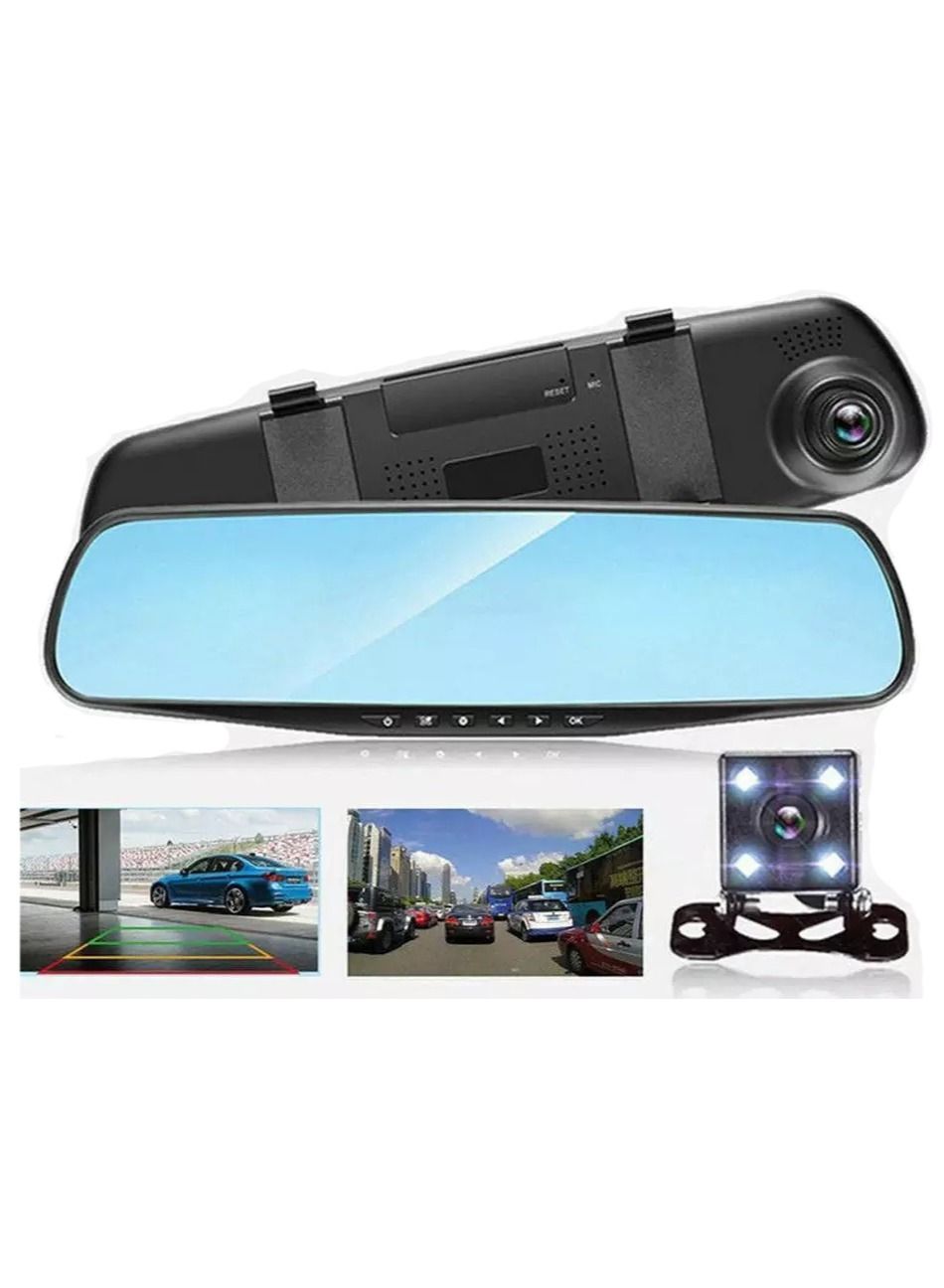 Generic VEHICLE BLACKBOX DVR FULL HD 1080P Auto Video Registrator Dual ...