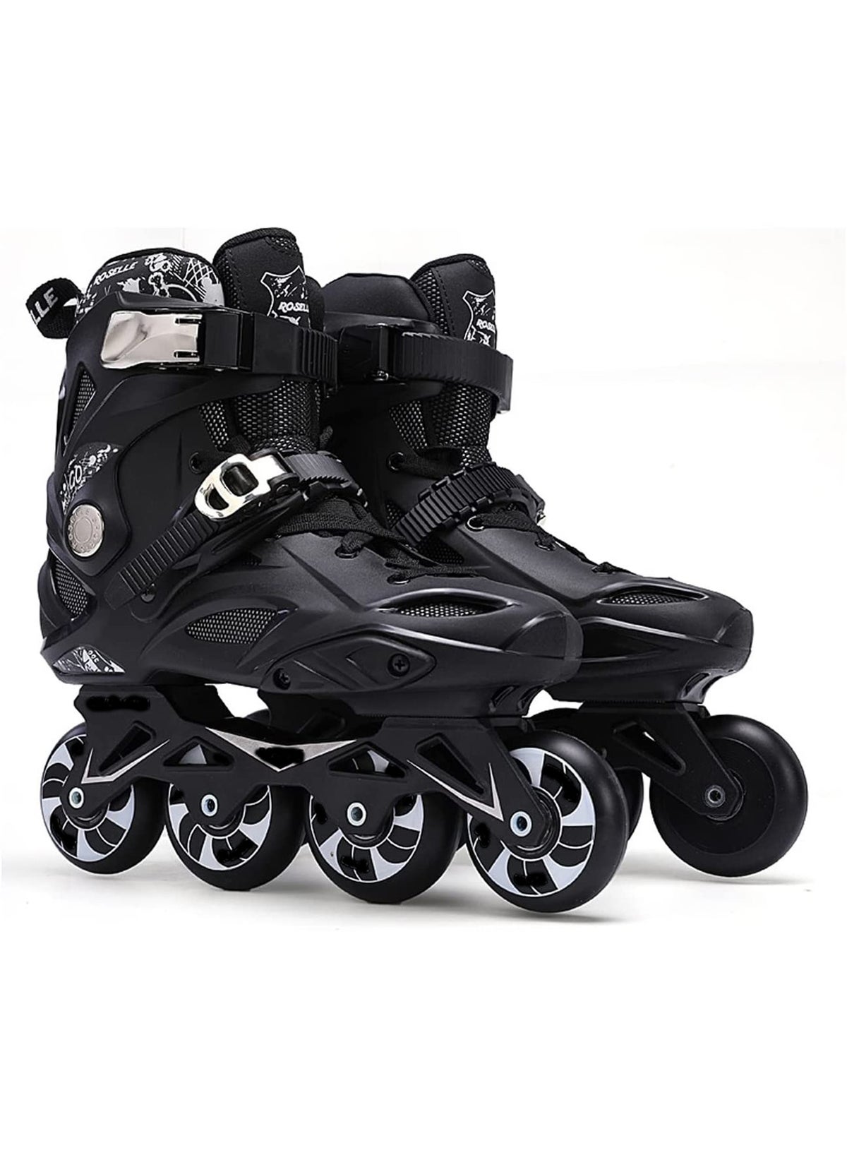 GT-Wheel Professional Single Row Roller Skates for Adults with Upgraded ...