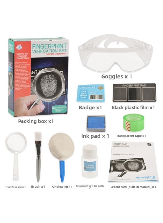 Generic Children's Fingerprint Verification Science Experiment Set ...
