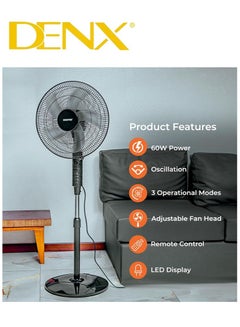 Denx An Easy-To-Portable Standing Fan With A Design Suitable For Homes ...