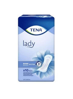 Tena Tena Lady Pads Extra 10 Pcs KSA | Riyadh, Jeddah