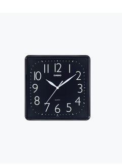 CASIO Casio Wall clock Home Décor Analog Square Shape Black Dial Case ...