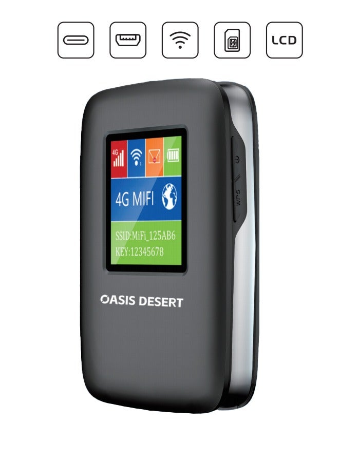 OASIS DESERT MF837Z 4G LTE Mobile WiFi Hotspot Router Portable Hotspot ...