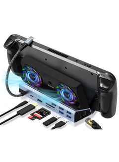 Generic Docking Station, 10-in-1 Steam Deck Dock with 5 USB 3.0&2.0 ...