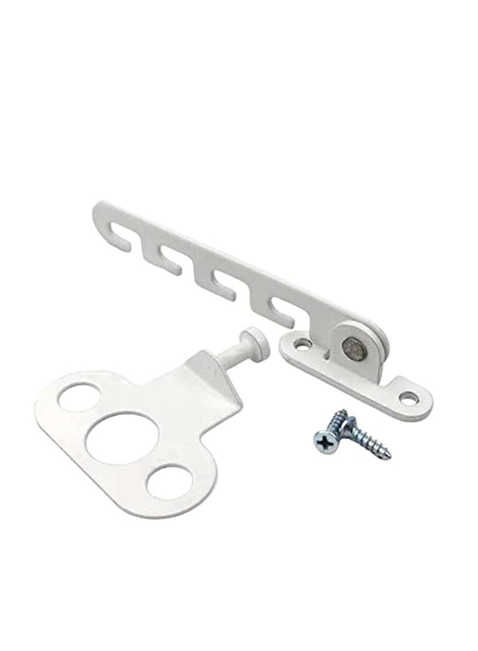 Y&D Window Locks, 2 Pcs White Limiter, Adjustable Position Casement ...