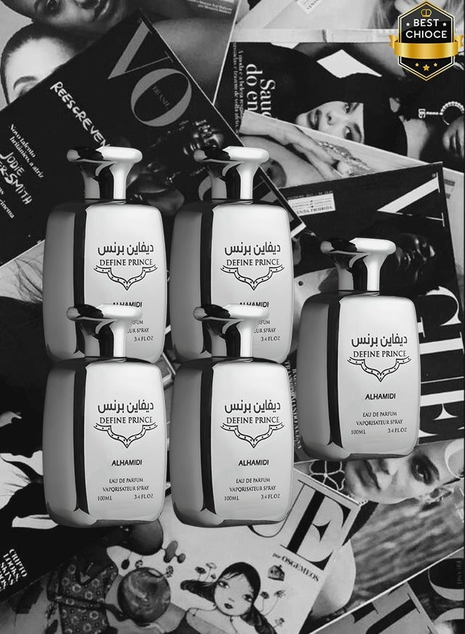 ALHAMIDI 5 Pieces Define Prince Perfume 100ml EDP | Best Price KSA ...