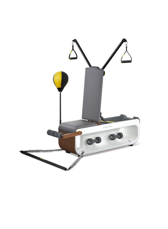 KINGSMITH Multifunctional Fitness Bench Fbb1C | Weight Bench With Cable ...