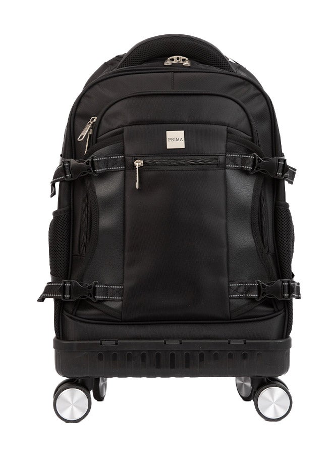 PRIMA 20 Inch Foldable 4-Wheel Trolley School Bag, Lightweight Carry-On ...