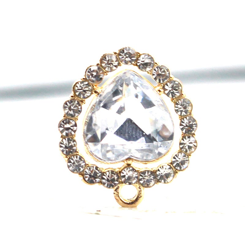 Generic Alloy Hollow Handmade Jewelry Accessories Love Super Flash ...