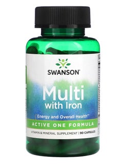 SWANSON Multi with Iron 90 Capsules UAE | Dubai, Abu Dhabi