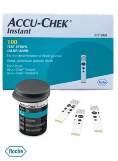 Roche Roche Original Accu Chek Instant Test Strip Set 100 Test KSA ...