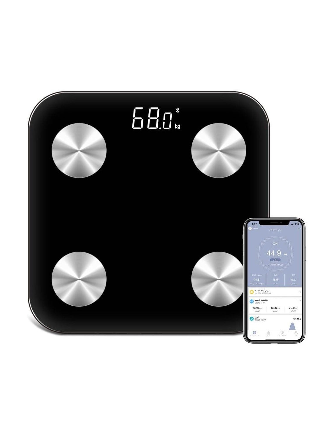 Generic Smart Digital Scale With Bluetooth And Latest Feature Body ...