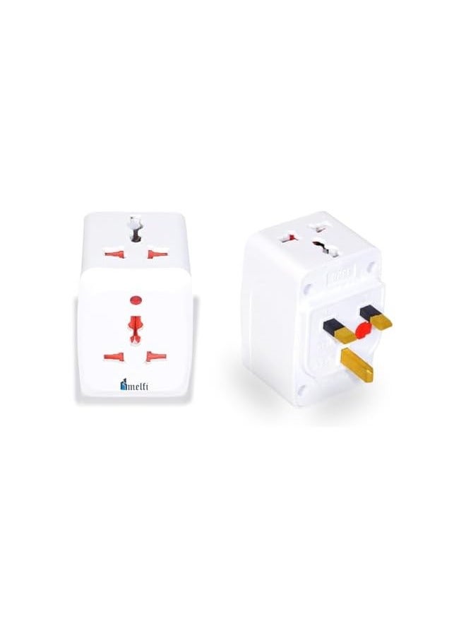 erorex 3-Way UK Plug Adapter – British Standard BS1362 Fused Multi Plug ...