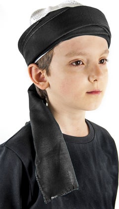 İhvan Ihvan Dolama Turban Cloth - Black KSA | Riyadh, Jeddah