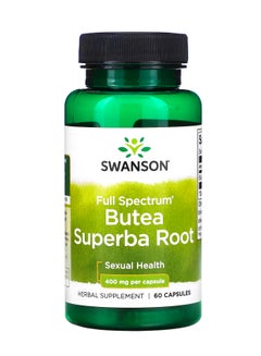 SWANSON Full Spectrum Butea Superba Root, 400 mg, 60 Capsules | Best ...