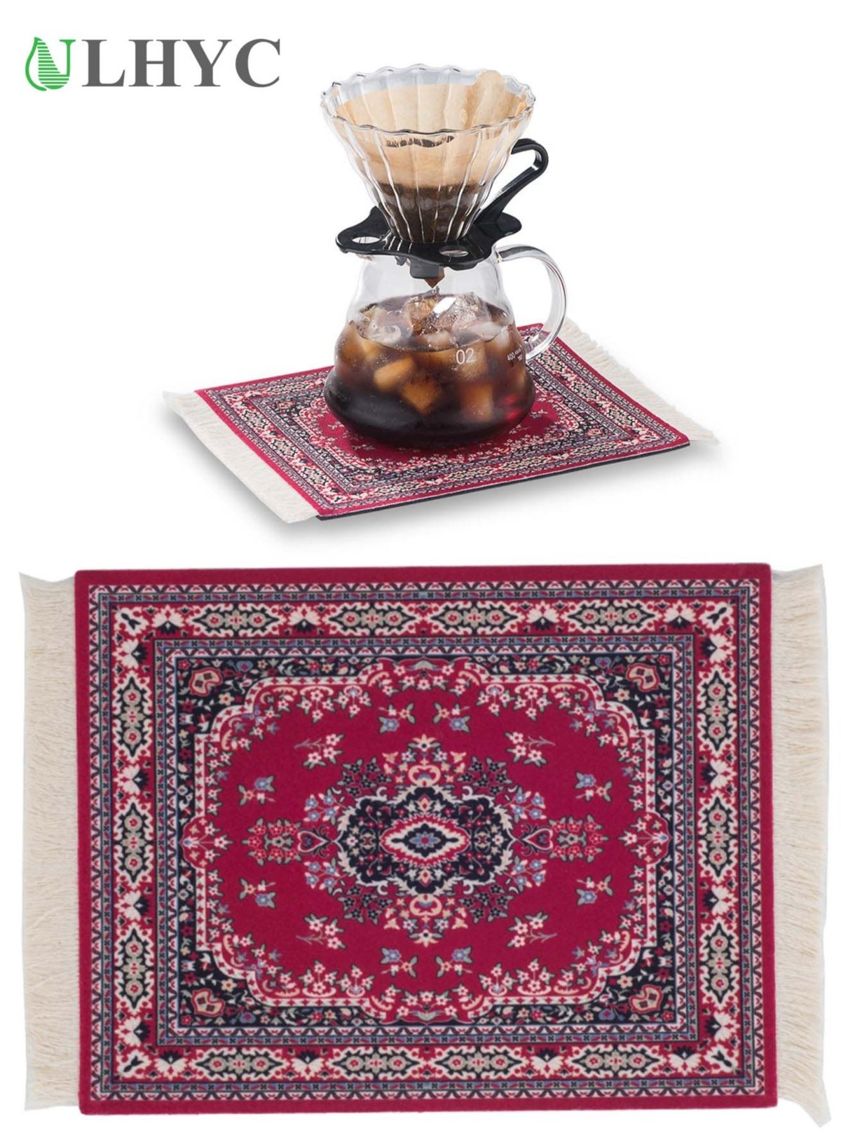ULHYC Coffee Mat, Coffee Cup Mat, Coffee Mug Mat, Table Mat, Mouse Pad ...